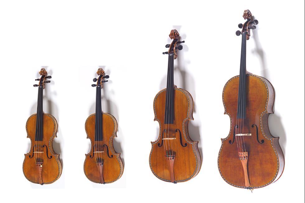 The decorated Stradivari instruments of the Royal Palace of Madrid ...